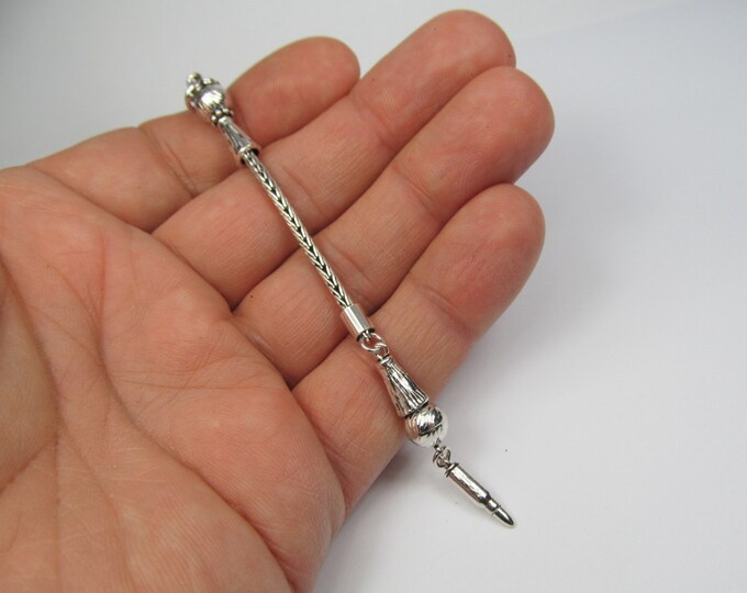 Whip Metal Tassel 925 Silver 1073 Islamic Prayer Beads Misbaha - Etsy