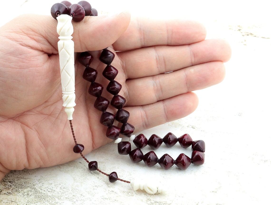Special Imam Camel Bone Kuka Tree 33 Beads Islamic Prayer | Etsy