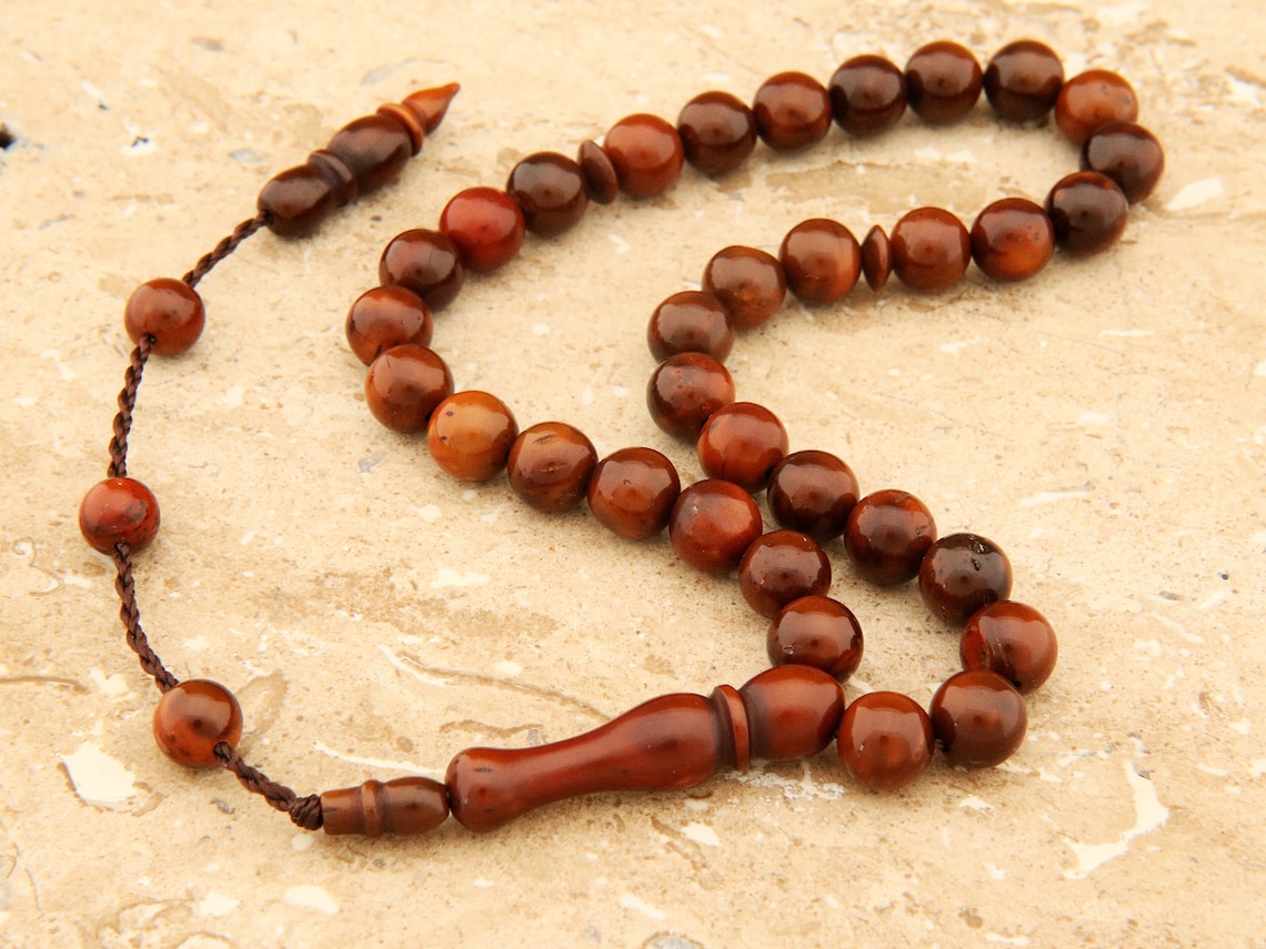 Small Kuka Tree 33 Beads Islamic Prayer Beads for Muslim - Etsy