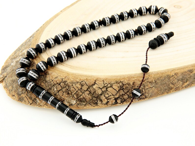 Tibet Silver Inlay Warp Kuka Tree 33 Beads Islamic Prayer - Etsy