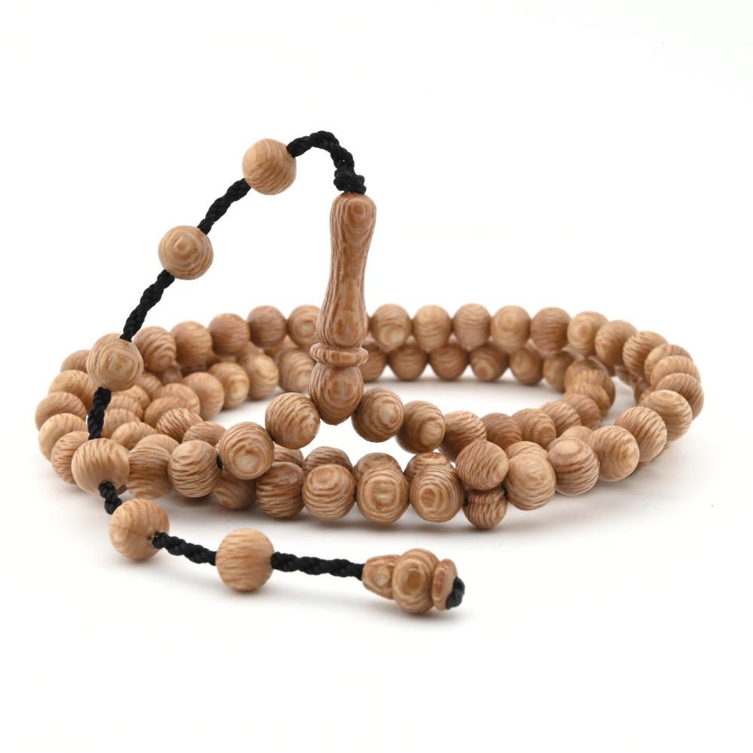 Plane Tree 99 Beads Islamic Prayer Beads for Muslim Misbaha Ottaman ...