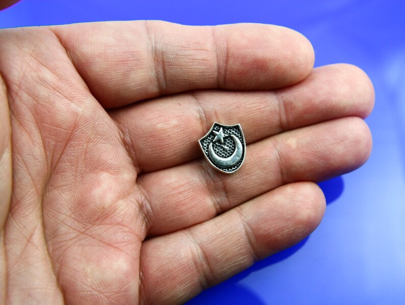 For Making Prayer Triangular Three Holes 925 Silver Islamic Prayer ...