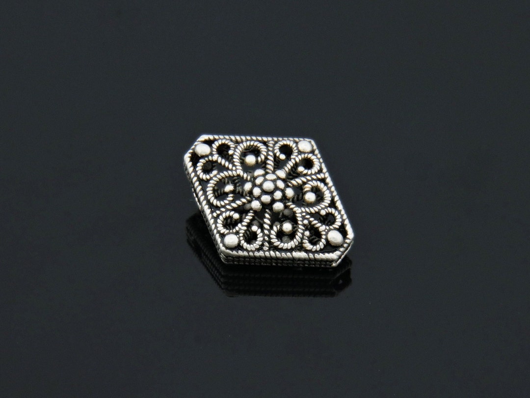 Big for Making Prayer Triangular Three Holes 925 Silver Islamic Prayer ...