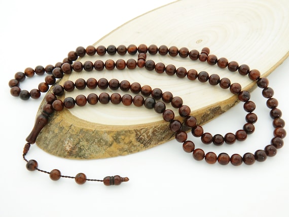 Big Kuka Tree 99 Beads Islamic Prayer Beads for Muslim Misbaha | Etsy