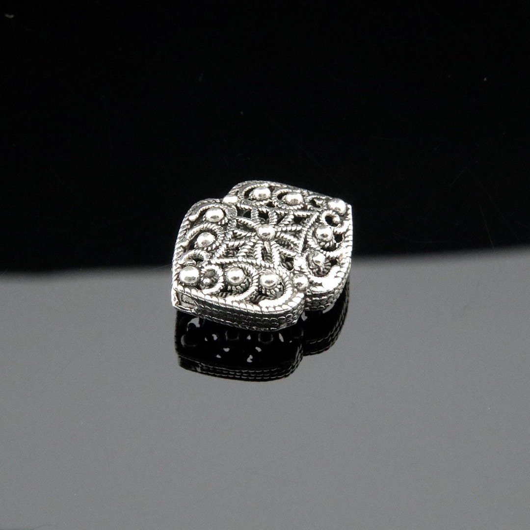 Big for Making Prayer Triangular Three Holes 925 Silver Islamic Prayer ...