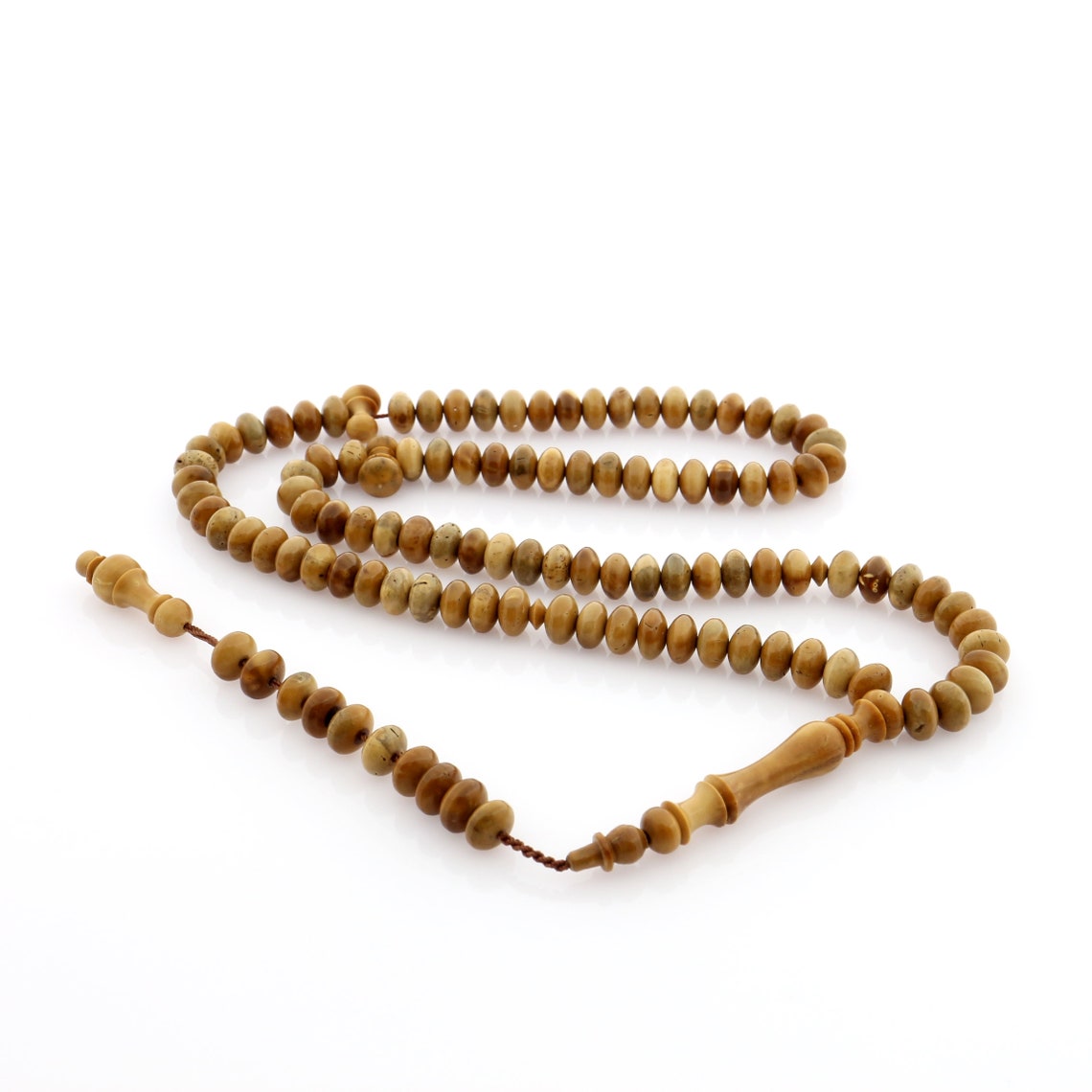 Kuka Tree Natural 99 Beads Islamic Prayer Beads for Muslim - Etsy