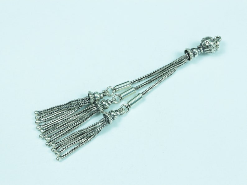 Big Metal Tassel 925 Silver Prayer Beads Misbaha Tesbih 710102 - Etsy