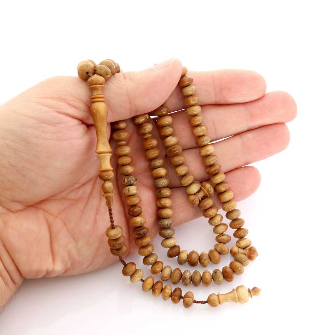 Kuka Tree Natural 99 Beads Islamic Prayer Beads for Muslim - Etsy