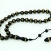 Brass Inlay Warp Kuka Tree 33 Beads Islamic Prayer Beads for Muslim ...