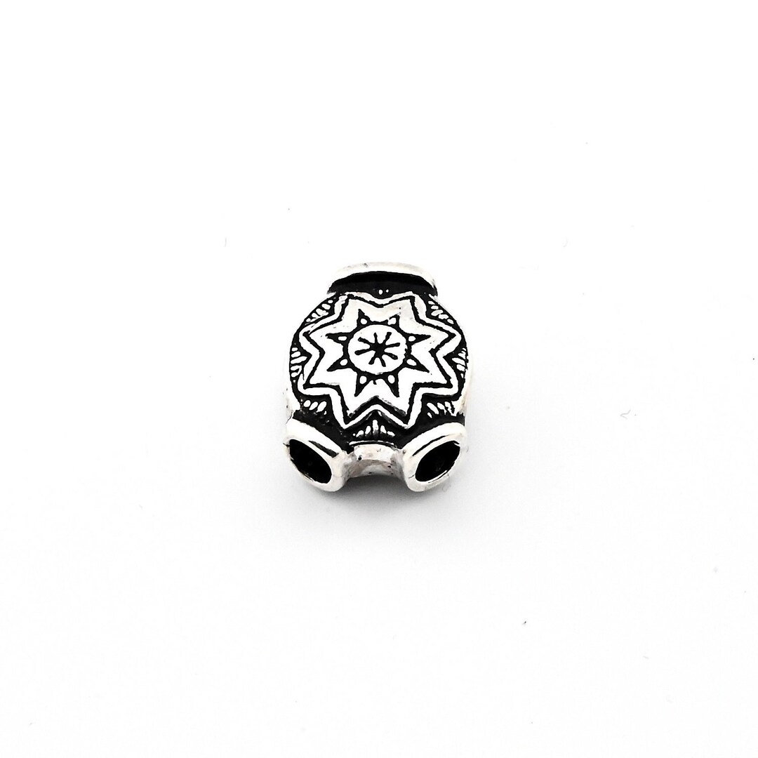 Big for Making Prayer Triangular Three Holes 925 Silver Islamic Prayer ...