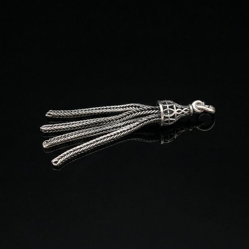 Silver Tassel Tasbih - Etsy