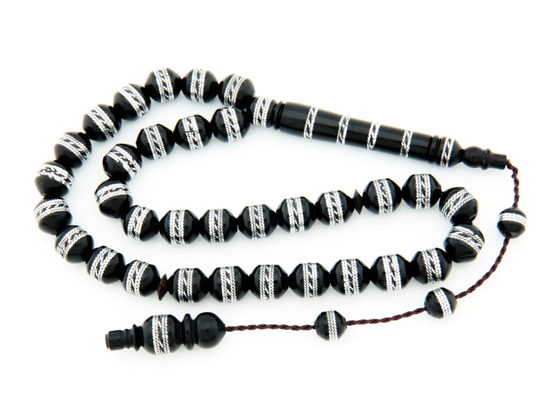 Tibet Silver Inlay Warp Kuka Tree 33 Beads Islamic Prayer - Etsy