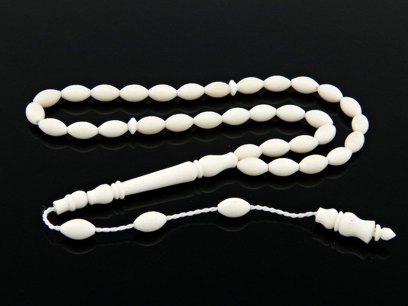 Carved Imam Camel Bone 33 Beads Islamic Prayer Beads Misbaha - Etsy
