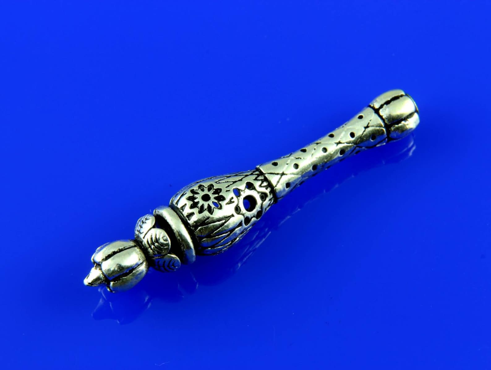 Big Imam Tube Bead 925 Silver Islamic Prayer Beads Misbaha - Etsy