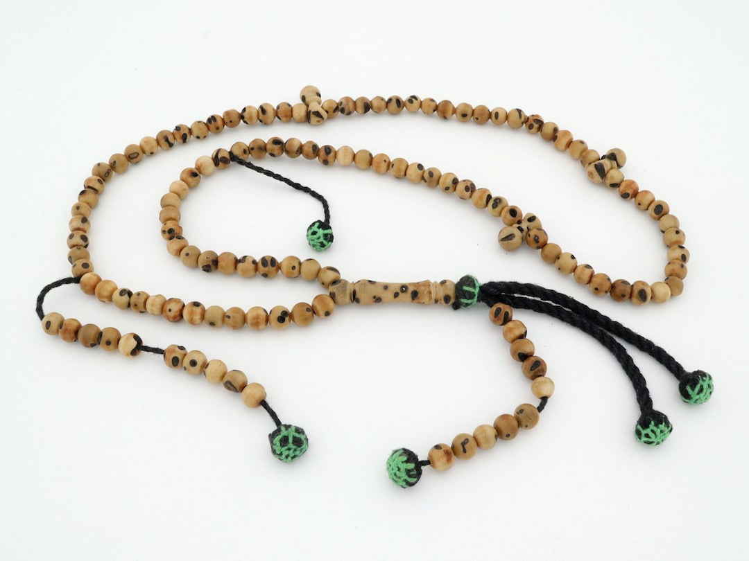 Original Real Oud Sholib Seed, Oud Shalib Seed 100 Beads Islamic Prayer ...