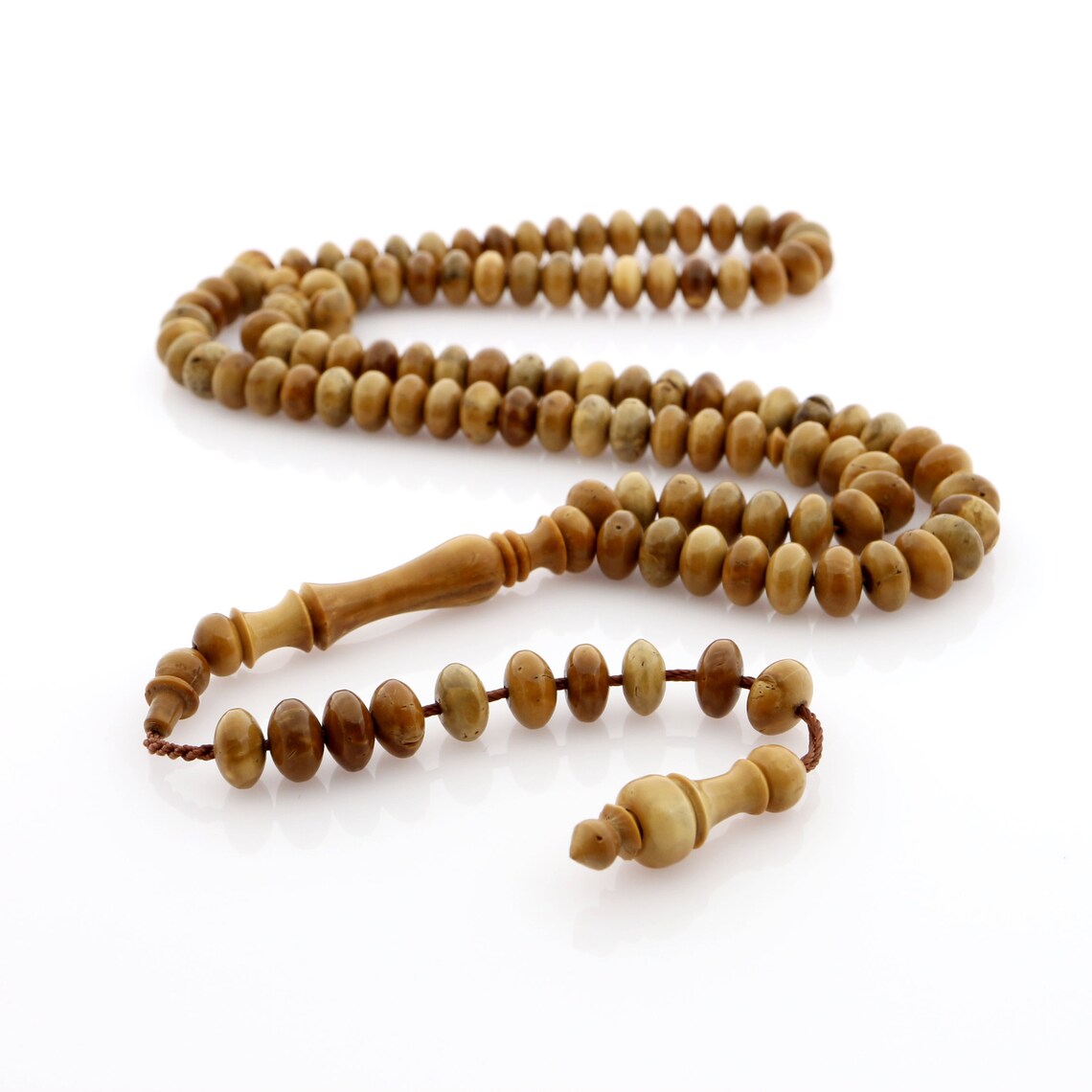 Kuka Tree Natural 99 Beads Islamic Prayer Beads for Muslim - Etsy