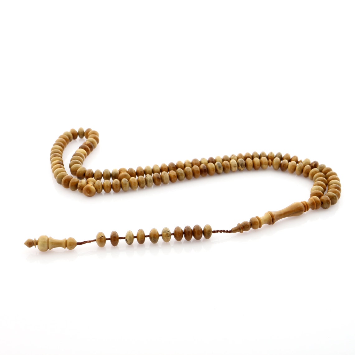 Kuka Tree Natural 99 Beads Islamic Prayer Beads for Muslim - Etsy