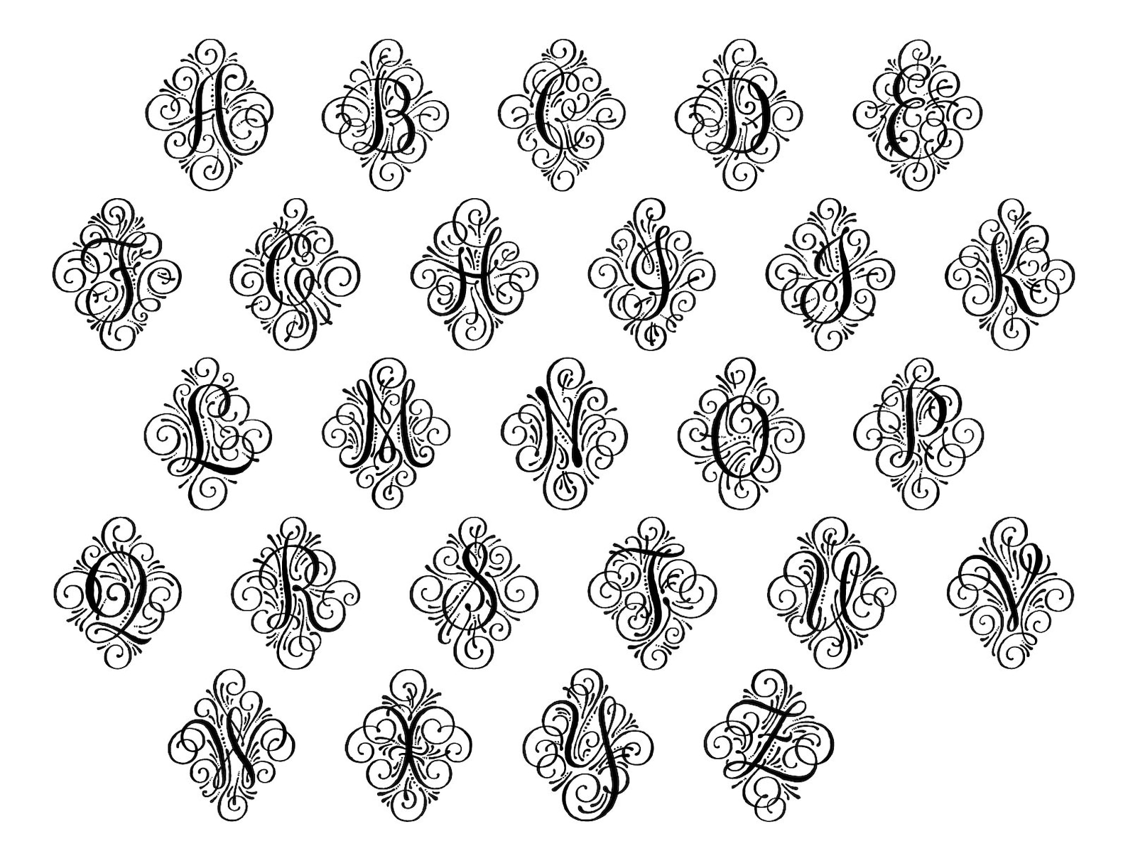 Personalized Monogram Glass Storm Door Decal - Front Door Decal ...