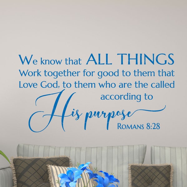Romans 8 28 - Etsy