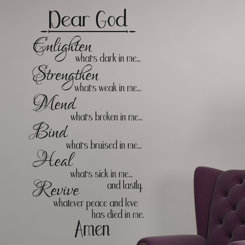 Dear God - Etsy