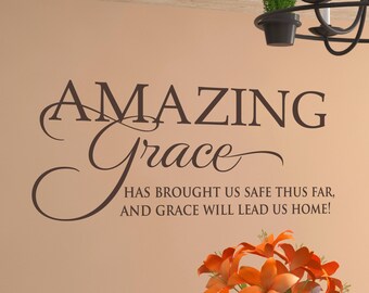 Amazing Grace Stickers - Etsy
