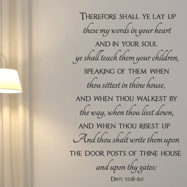 Scripture Wall Words - Etsy