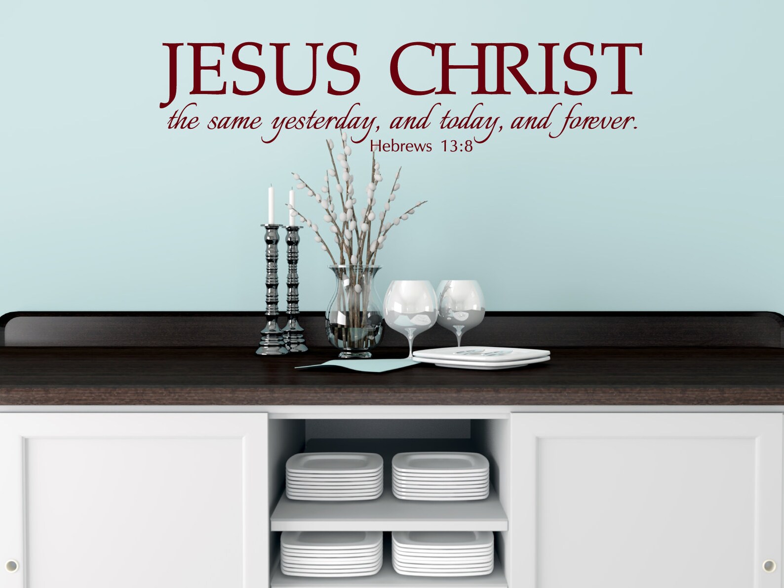 Jesus Christ the Same...forever Hebrews 13:8 Inspirational - Etsy