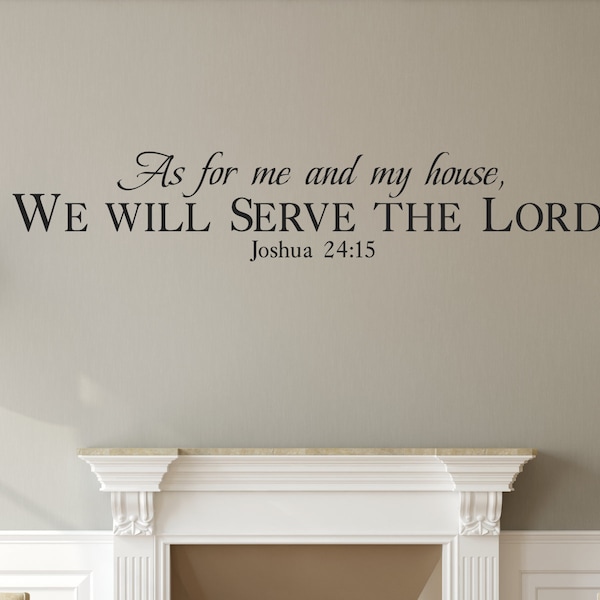 Scripture Wall Decal - Etsy
