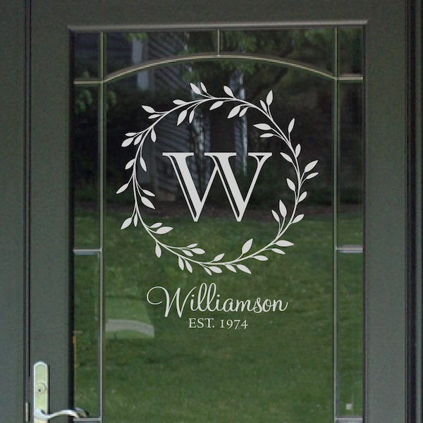 Front Door Decal - Etsy
