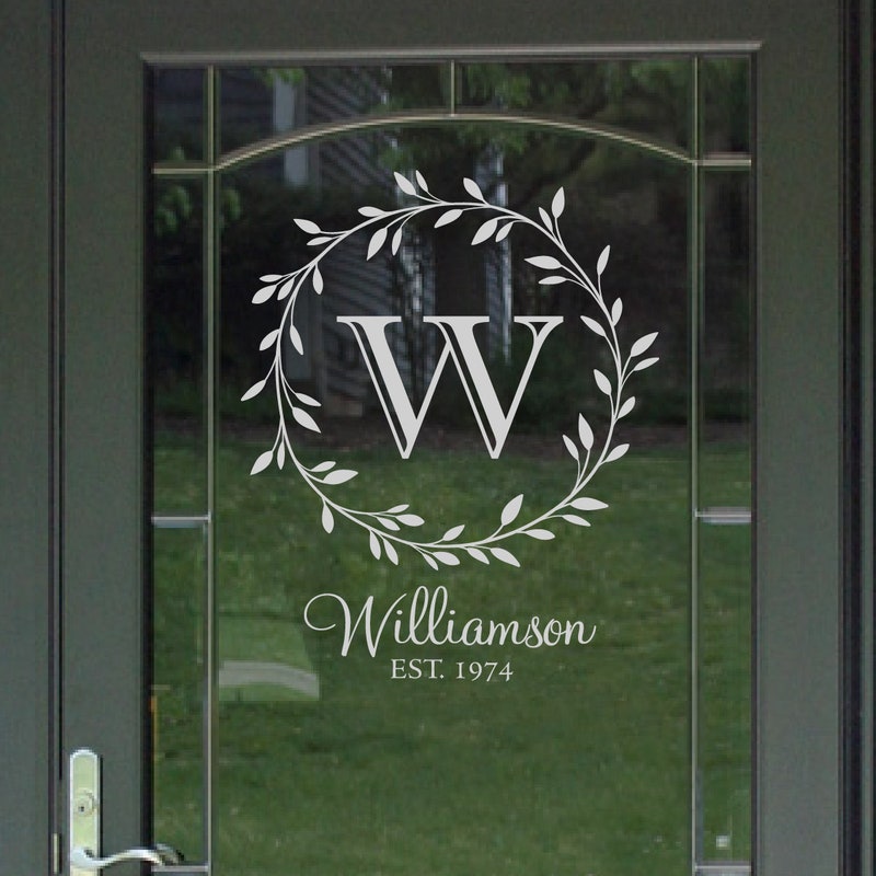 Front Door Monogram - Etsy