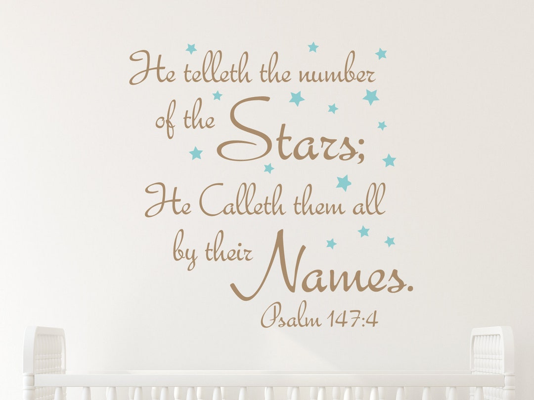 He Telleth the Number of the Stars; He Calleth Them All by Their Names ...