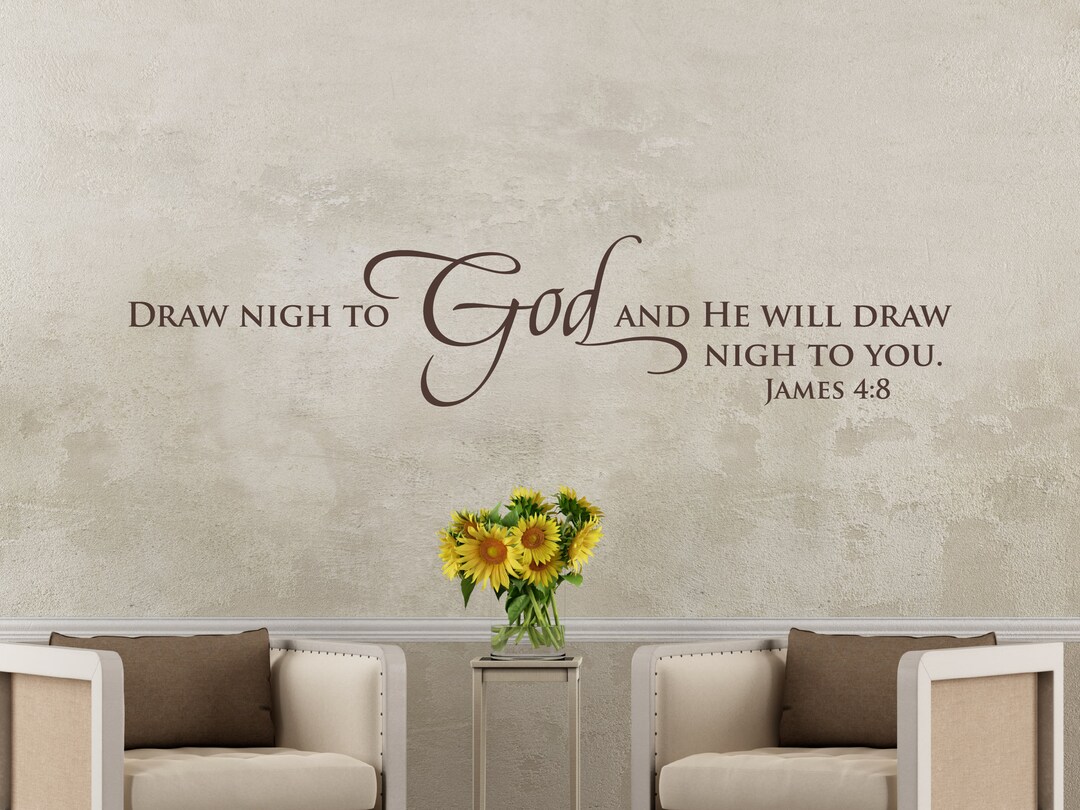 Draw Nigh to God, and He Will Draw Nigh to You. James 4:8 ...