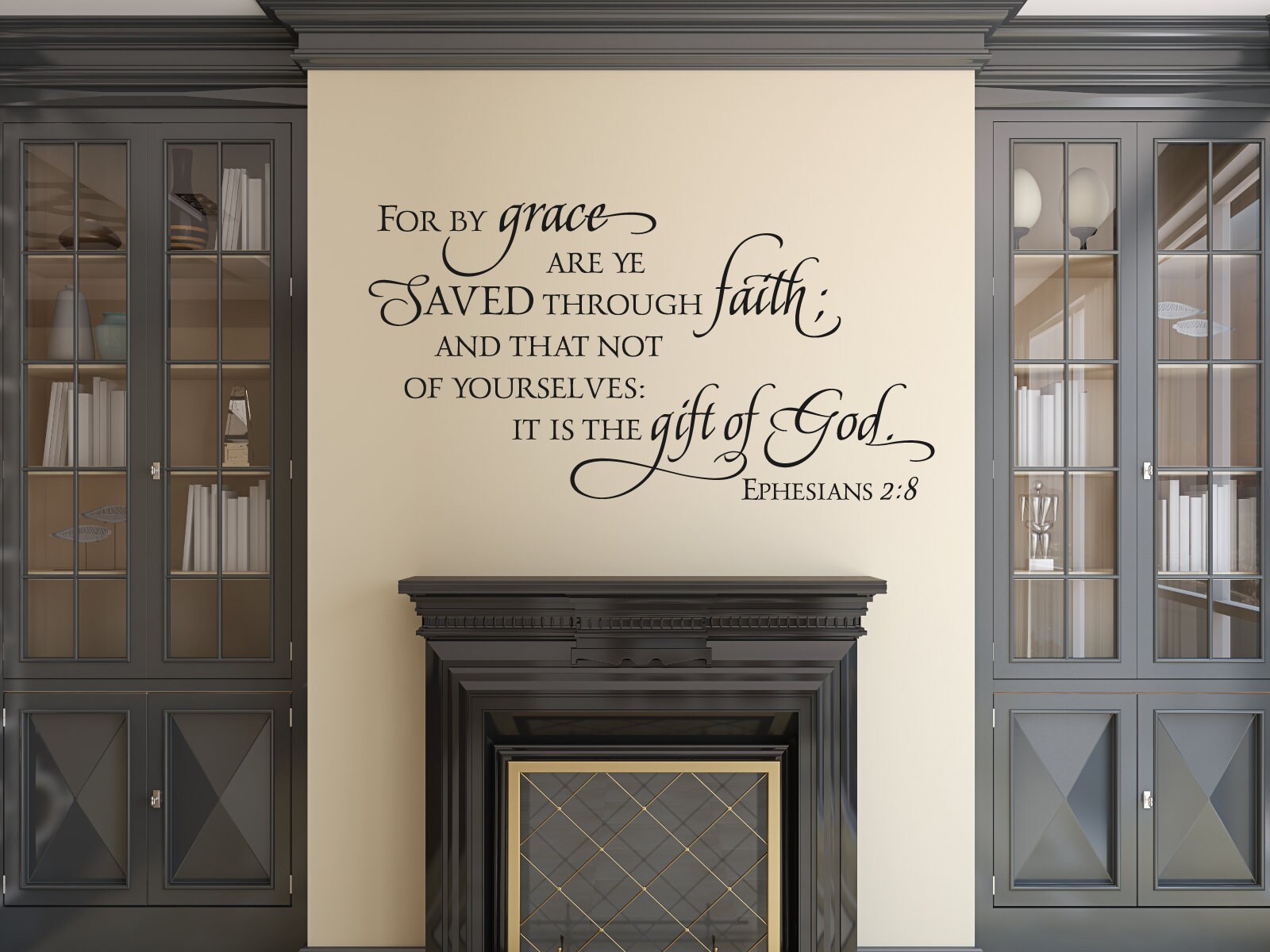 For by Grace Are Ye Saved Through Faith.... It is the Gift of God ...