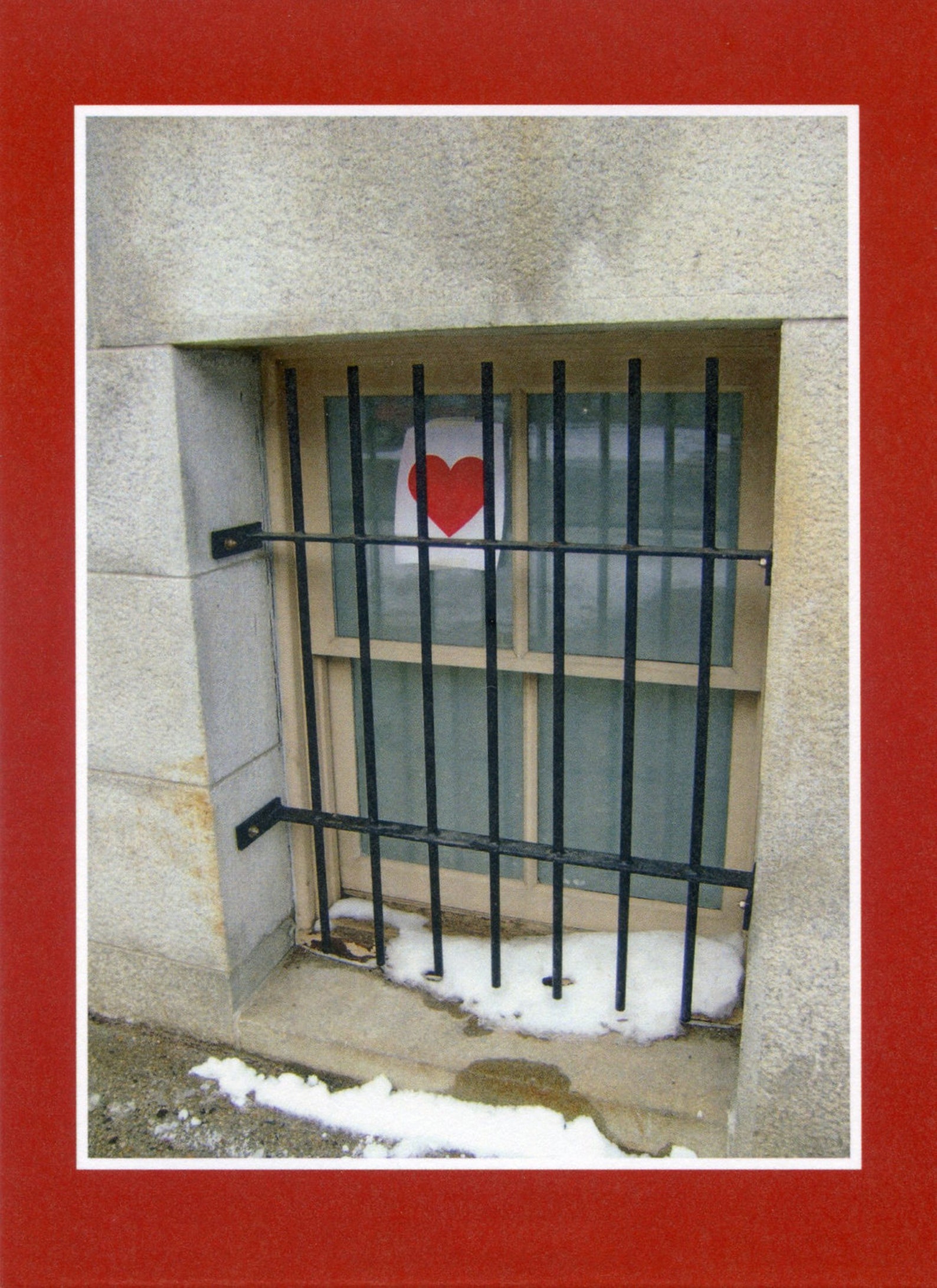 Heart Behind Bars - Photo Card - Etsy