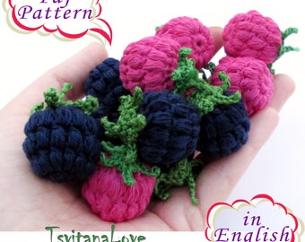 Raspberry Crochet Pattern PDF - Etsy