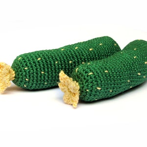 Cucumber Crochet Pattern PDF in English. Detailed Description of ...