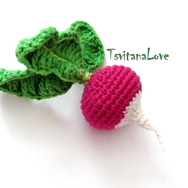 Crochet Radish - Etsy
