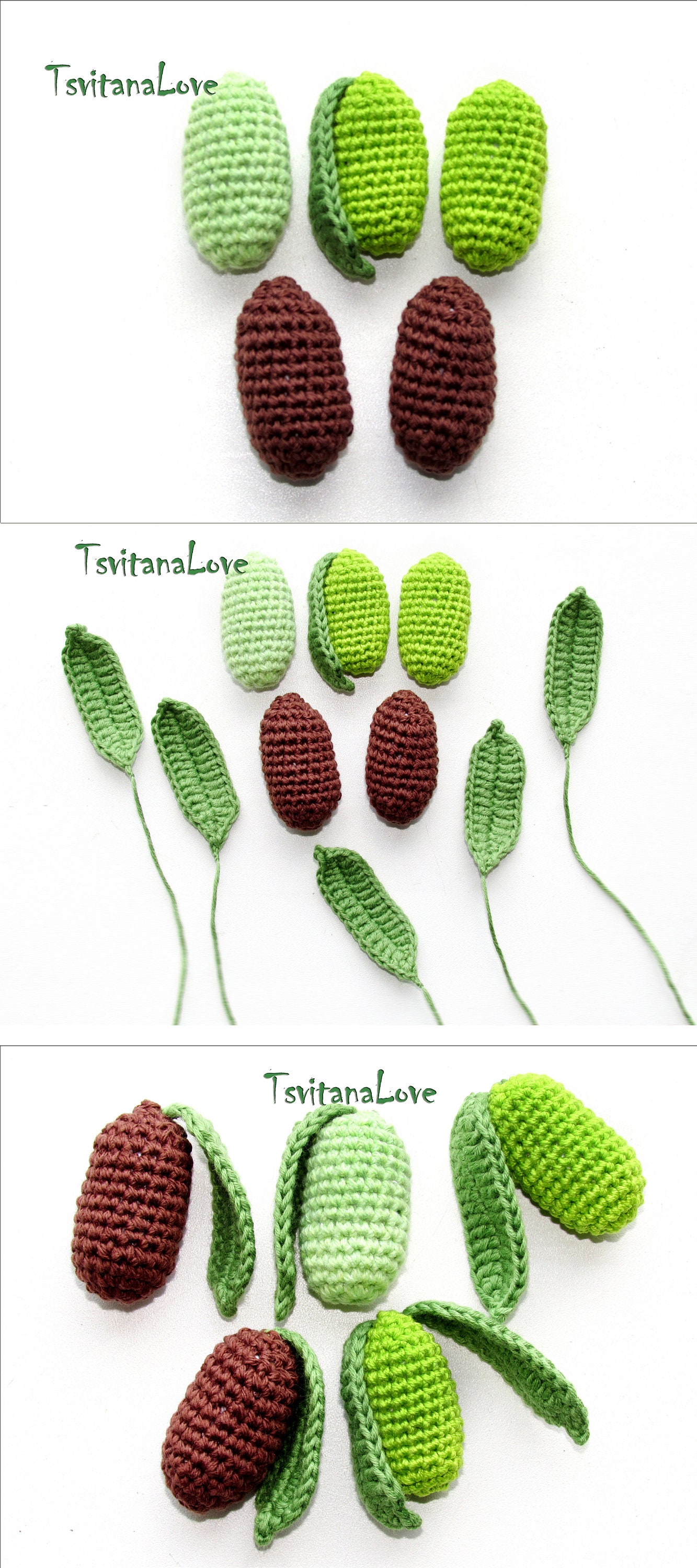 Olive Branch Crochet Pattern PDF in English. 32 Photos, 12 Pages ...