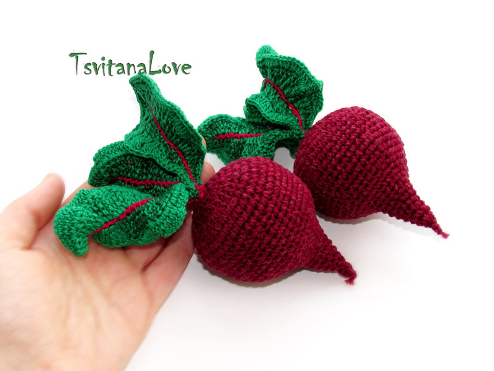 Beet Crochet 1pc Stuffed Vegetables Harvest Toys for | Etsy