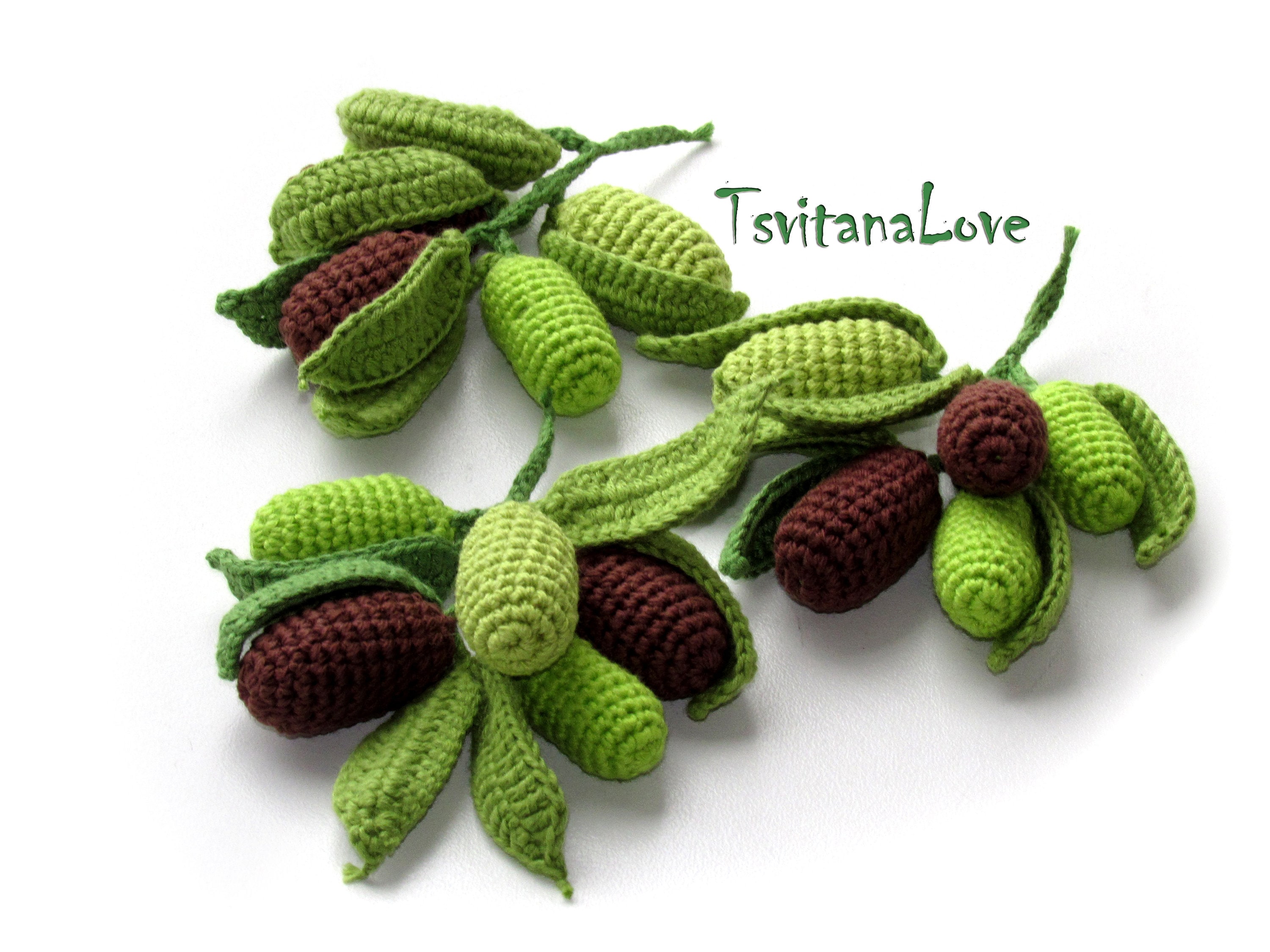 Olive Branch Crochet Pattern PDF in English. 32 Photos, 12 Pages ...