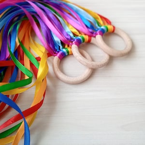 Hand Kite (1pc+). Rainbow Colors. Party Favor. Movement Activity ...