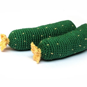 Cucumber Crochet Pattern PDF in English. Detailed Description of ...