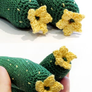 Cucumber Crochet Pattern PDF in English. Detailed Description of ...