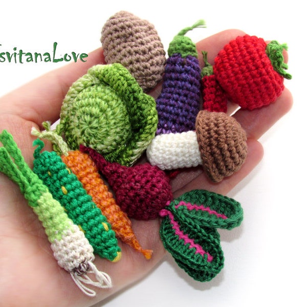 Crochet Vegetables - Etsy