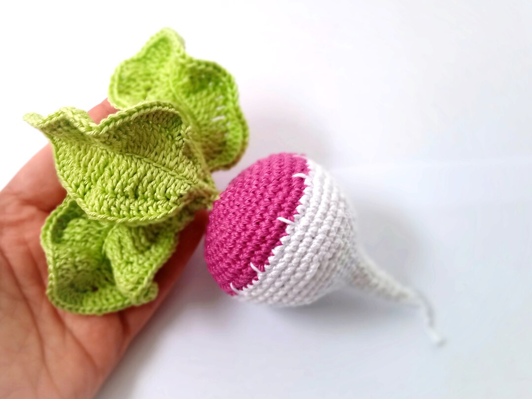 Turnip Crochet (1pc+) Stuffed Vegetables. Harvest Toys for Kids ...
