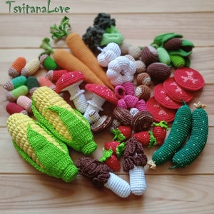 Cucumber Crochet Pattern PDF in English. Detailed Description of ...