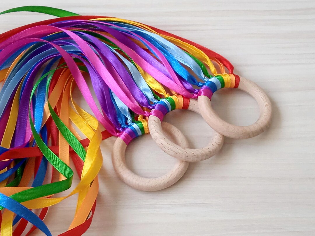 Hand Kite (1pc+). Rainbow Colors. Party Favor. Movement Activity ...