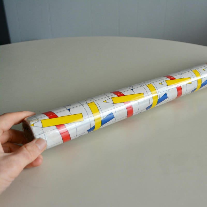 Grid Wrapping Paper - Etsy