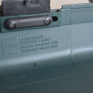 Vintage 1980s Green attache Carrying Case Briefcase by Michel Dallaire ...