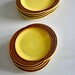 Vintage Beauceware Set of 8 Plates CARILLON Design by Jacques Garnier ...